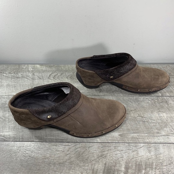 Merrell | Shoes | Merrell Lux Wrap Bitter Leather Chocolate Slip On ...